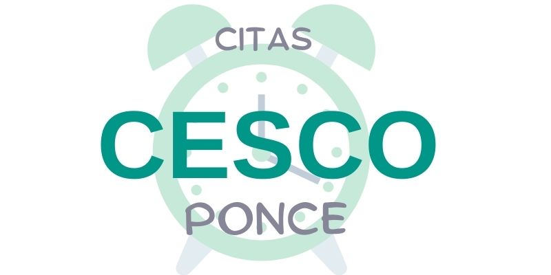 Citas CESCO de PONCE ®【 2025 】Dirección, Teléfonos